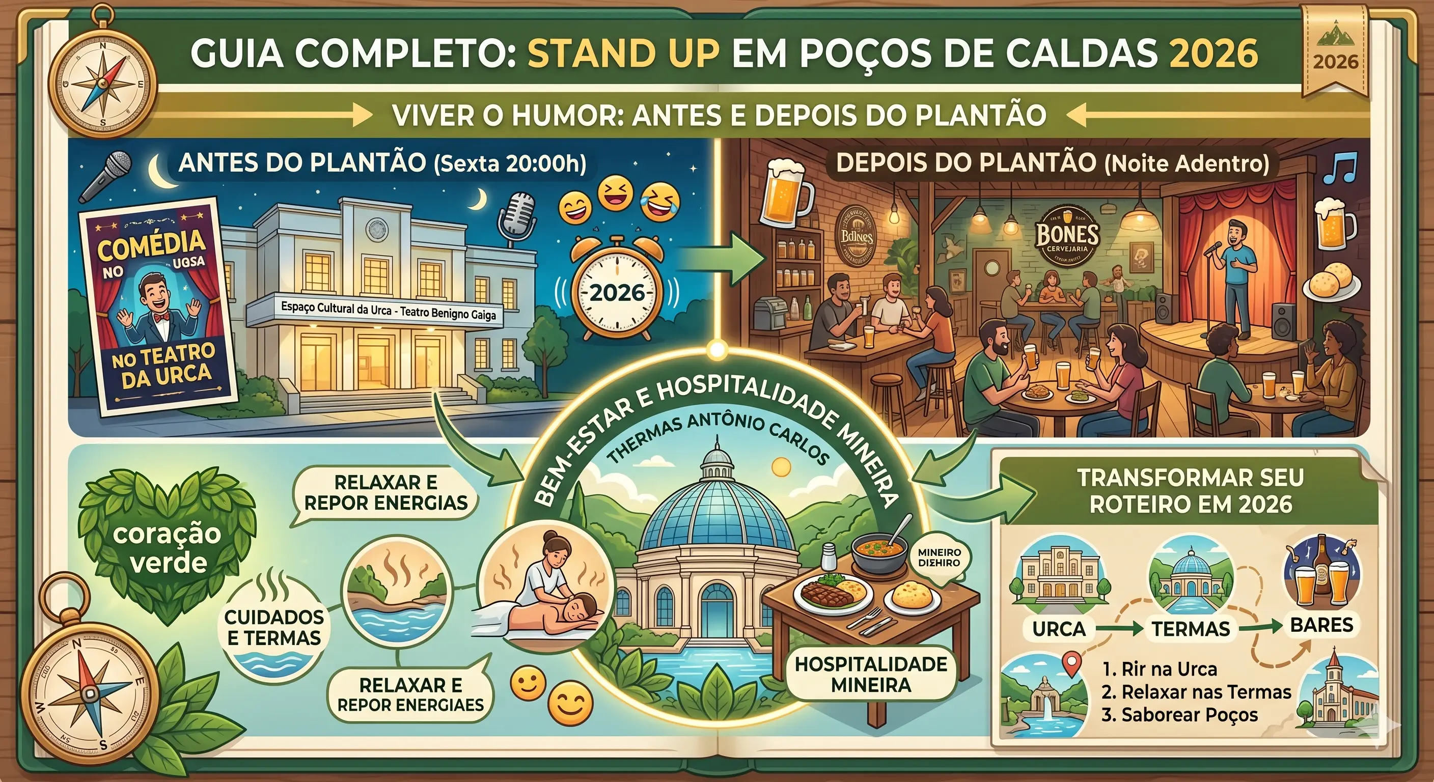 Stand Up Antes e Depois do Plantão em Poços de Caldas: guia completo ...